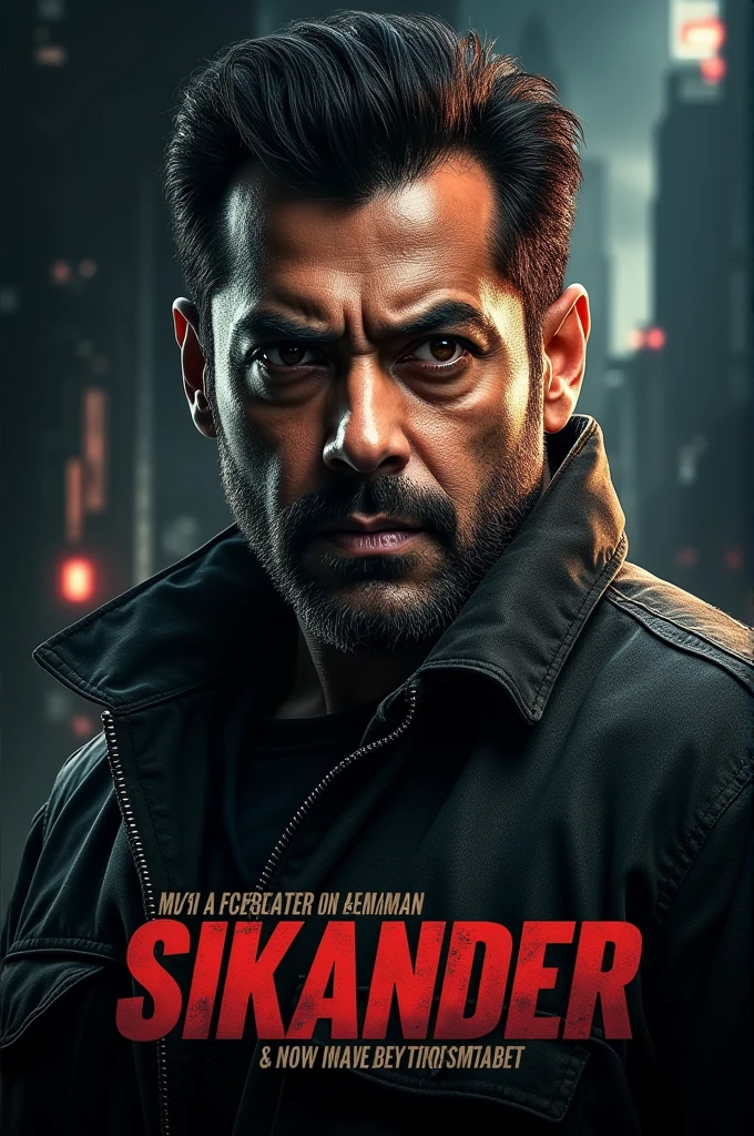 Salman Khan Sikander Movie Poster - SeaArt AI