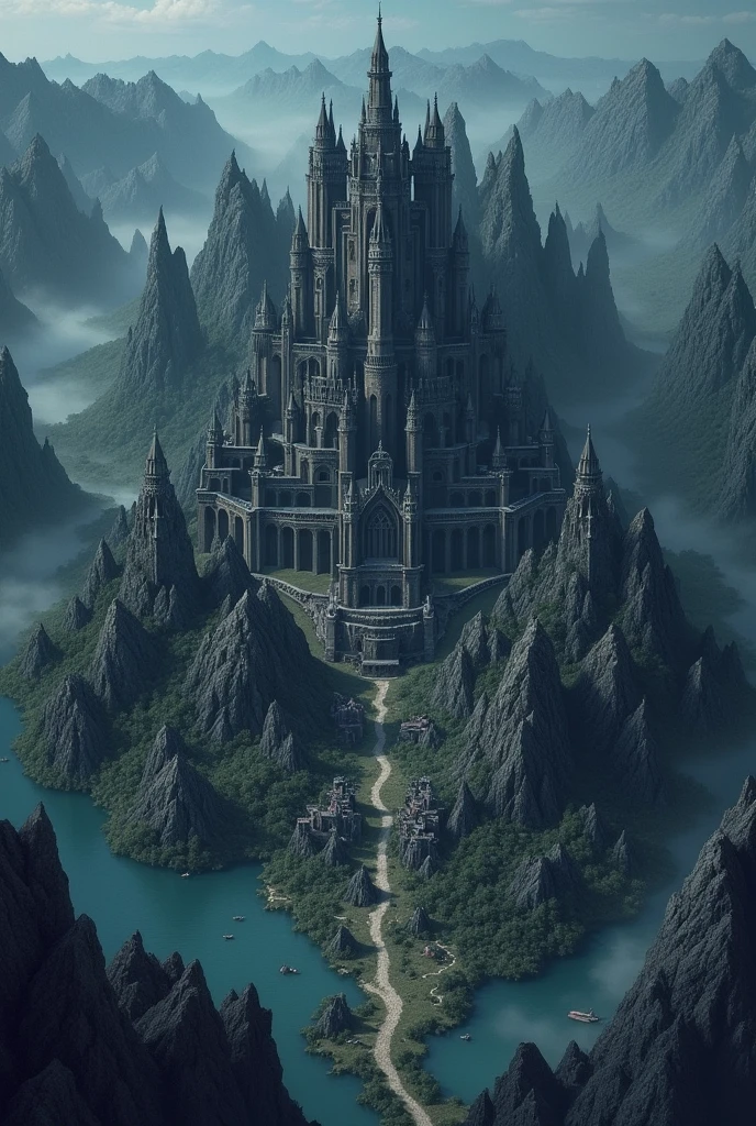 A detailed fantasy world map featuring the Noctis Imperium prominently ...