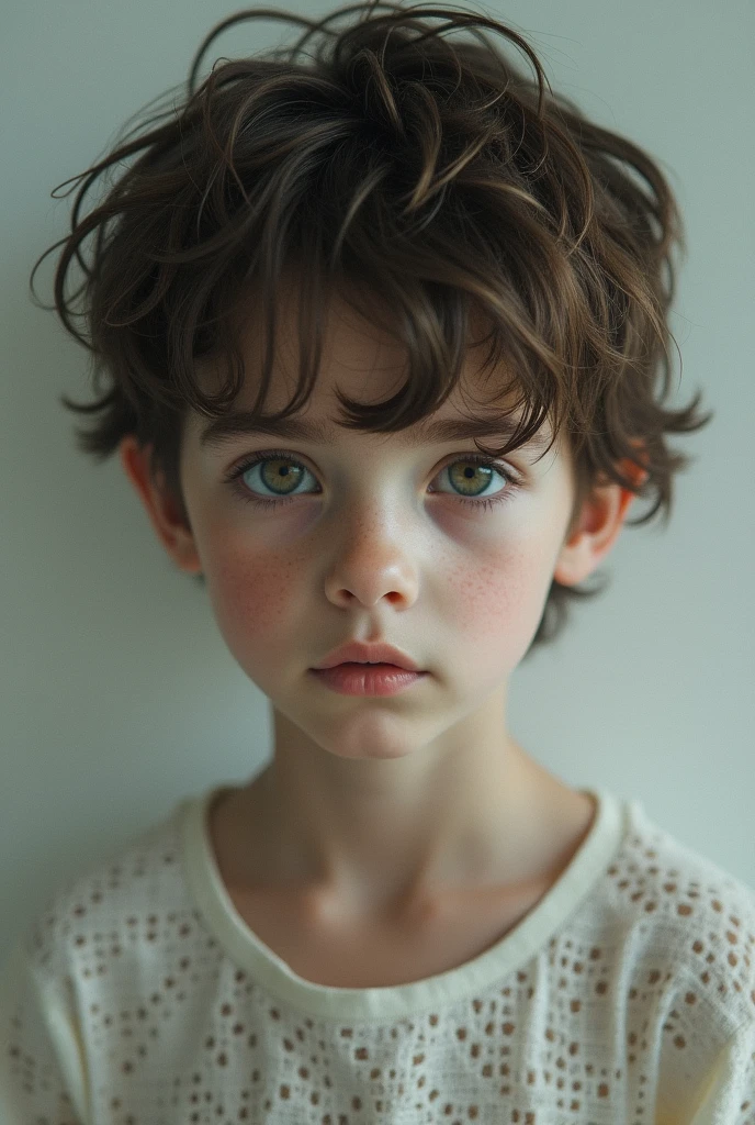 Boy with dry hair with beautiful eyes - SeaArt AI