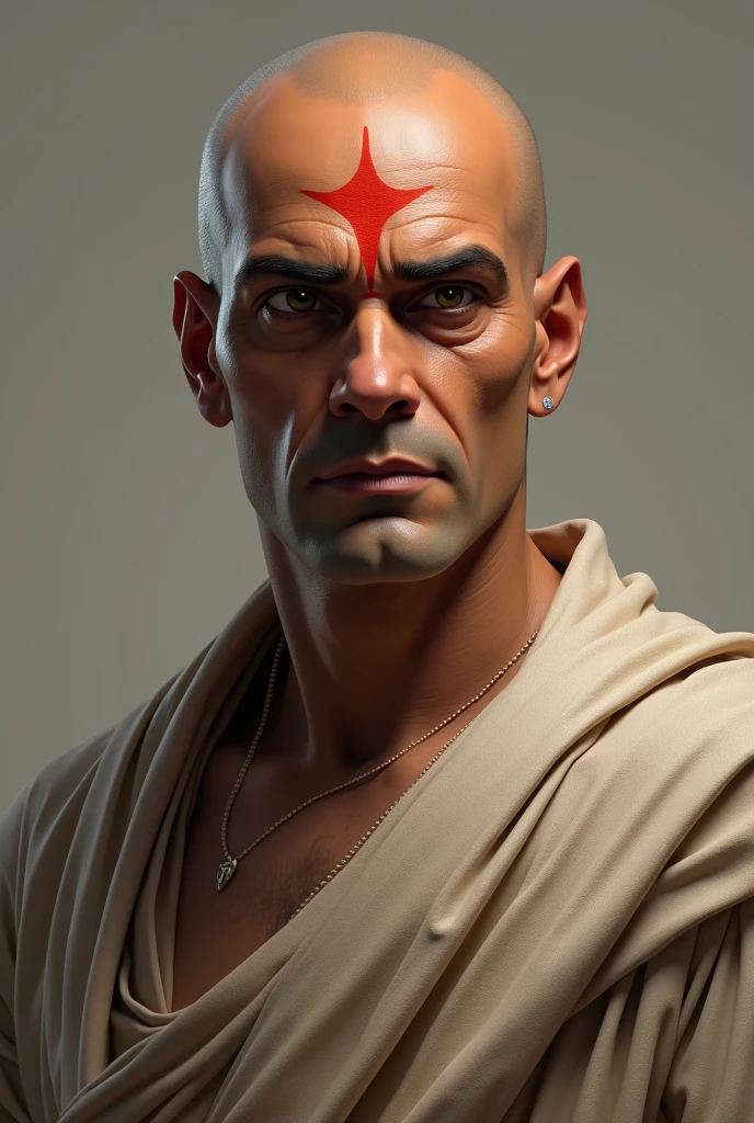 I want image of chanakya a Hindu shadu with confidence and sharp mind ...