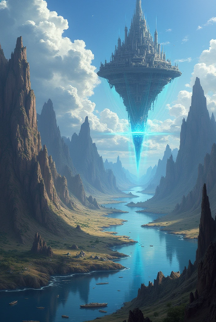 Vespera is a shattered world of floating islands suspended in the sky ...