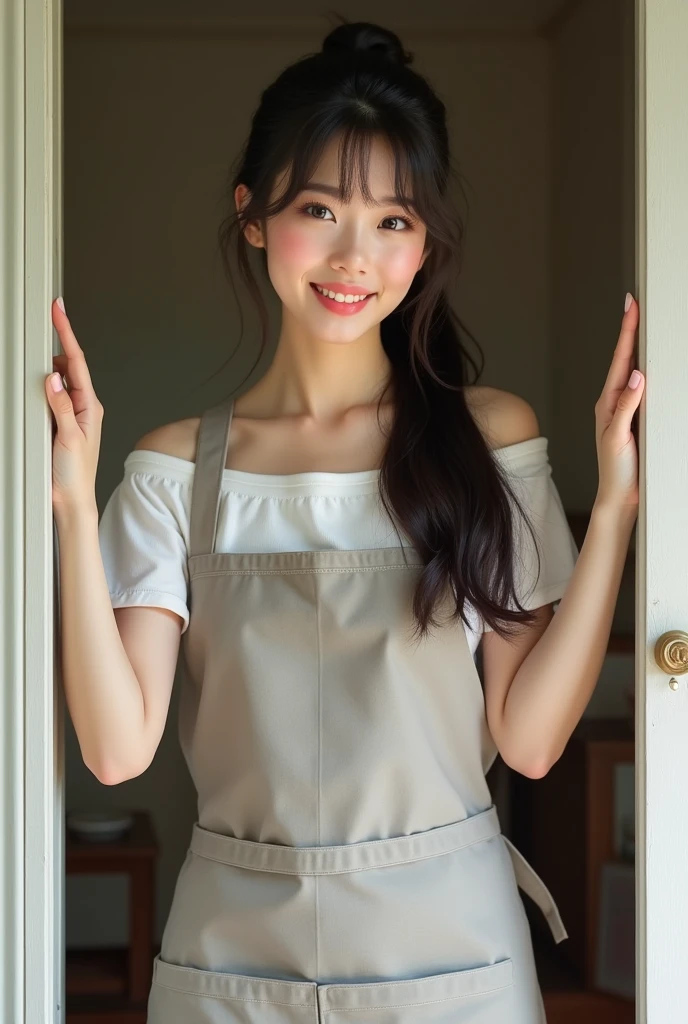 Korean Woman 30 Years Old Resemble Kim Jiwon Realistic Face SeaArt AI korean-woman-30-years-old-resemble-kim-jiwon-realistic-face-seaart-ai