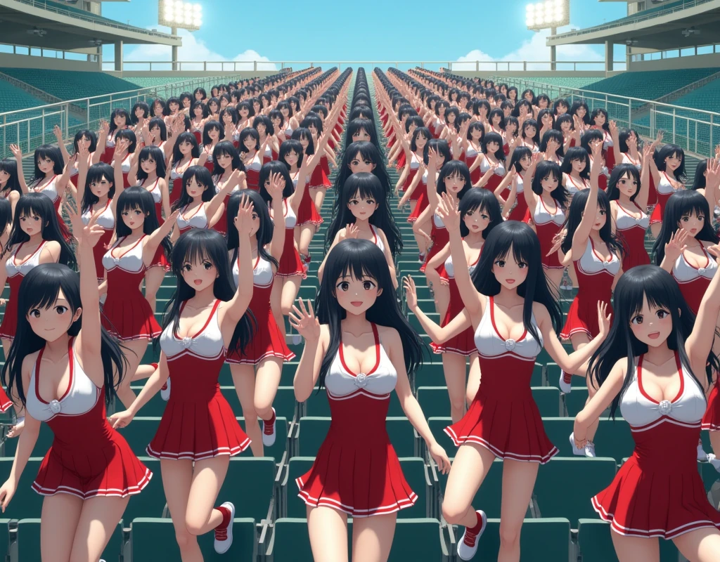 (Japanese Clone-girls=Myself), (Super Best masterpiece Clone - SeaArt AI