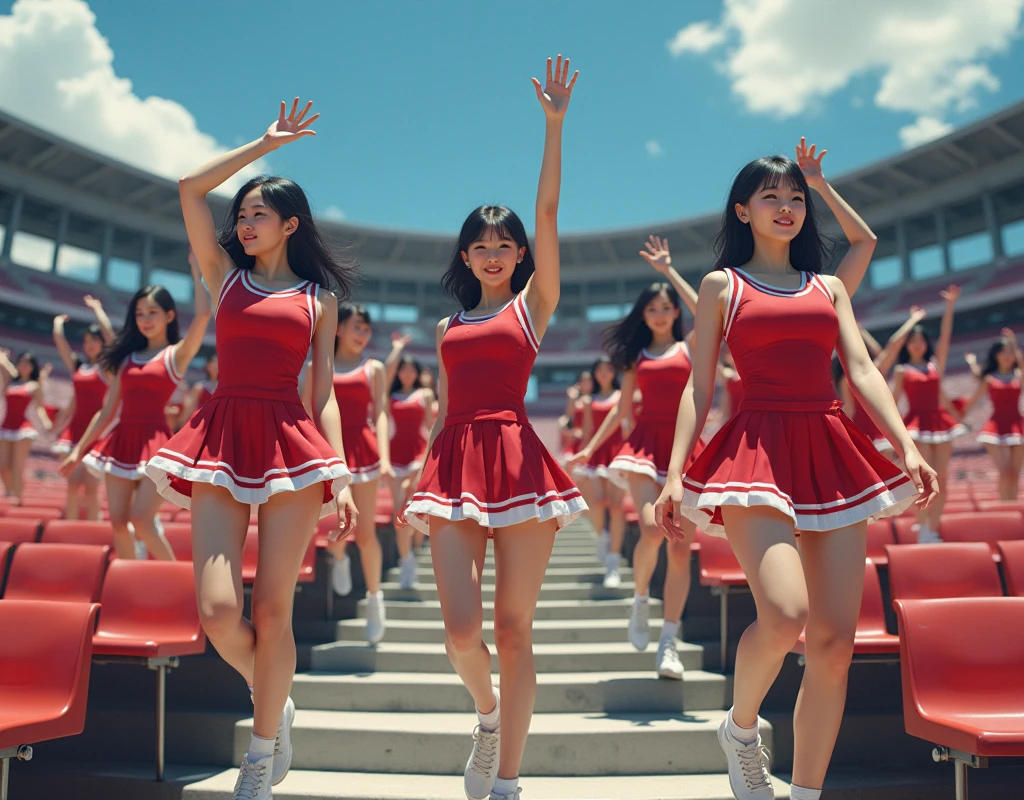 (Japanese Clone-girls=Myself), (Super Best masterpiece Clone - SeaArt AI