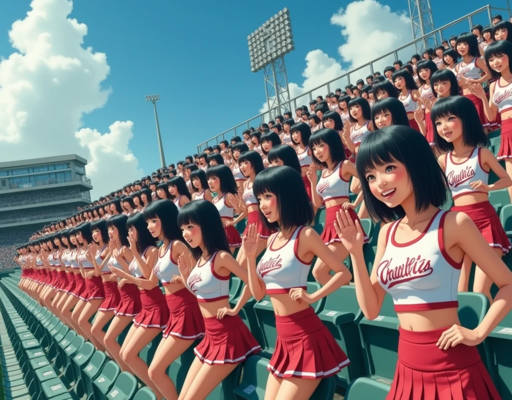 (Japanese Clone-girls=Myself), (Super Best masterpiece Clone - SeaArt AI