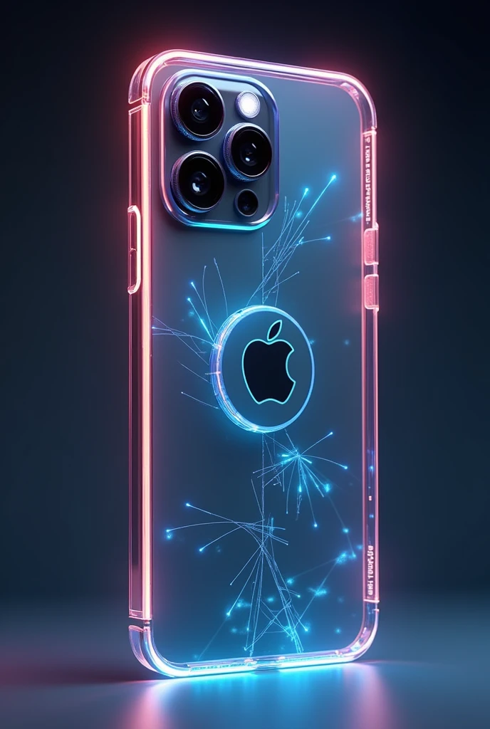 "Generate an image of a futuristic iPhone 20, designed for the year ...