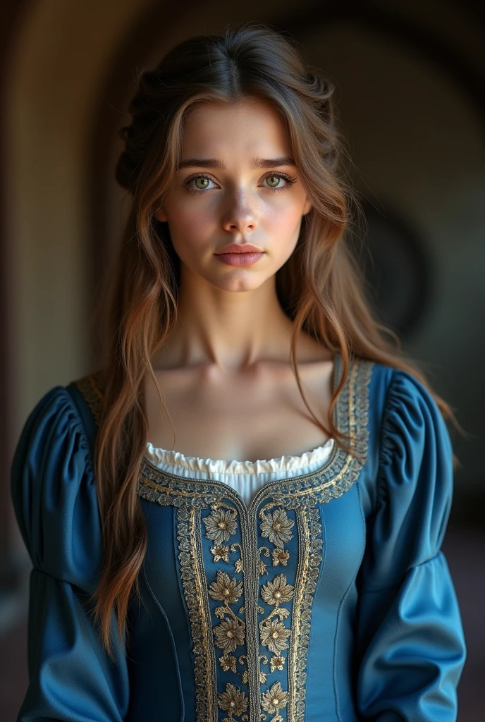 RAW photo, A noble young girl of Slavic appearance, 16years old - SeaArt AI