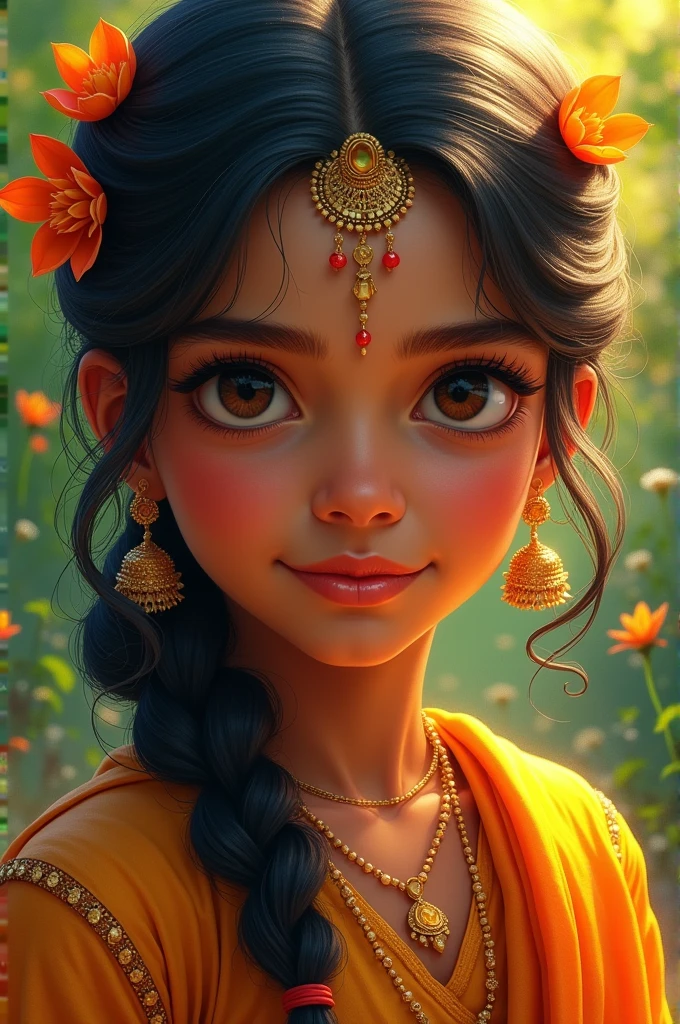 Generate image of Indian girl - SeaArt AI