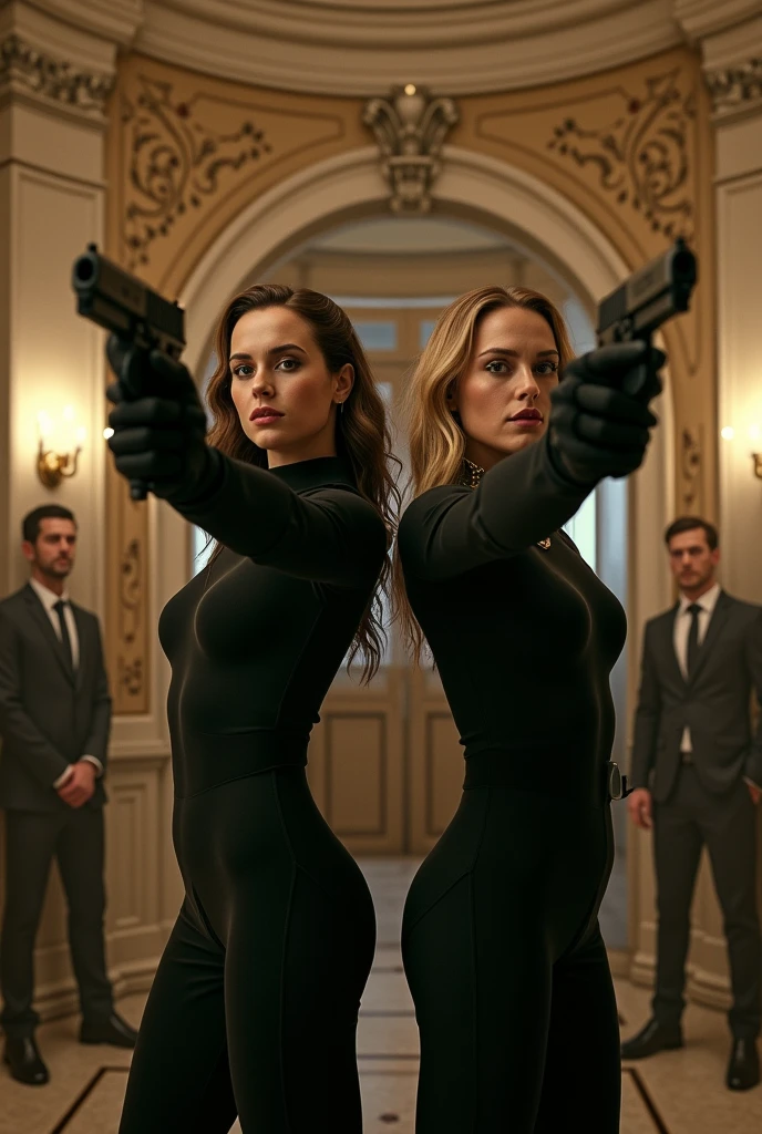 Saclete Johnson et Brie Larson qui porte une tenue moulante et qui ...