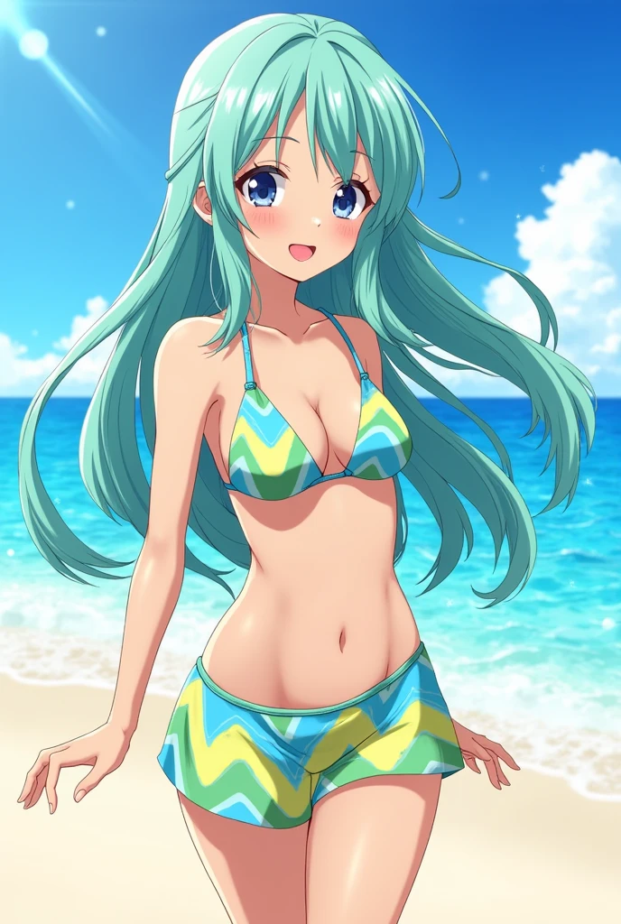 Fuko Izumo in bikini - SeaArt AI