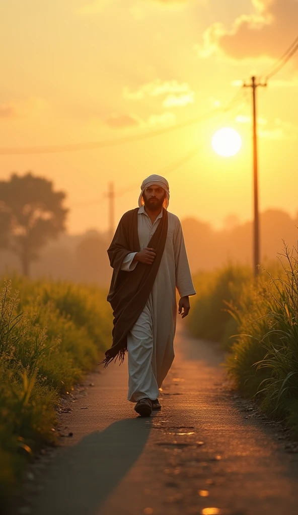 1. The Poor Man Walking: "A humble, poor man, dressed in simple Islamic ...