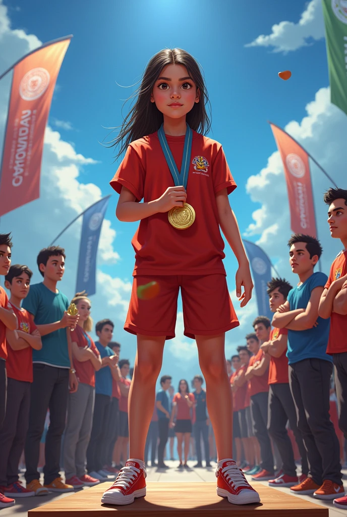 Shubhi Gupta won the gold medal in the U-16 category and the bronze ...