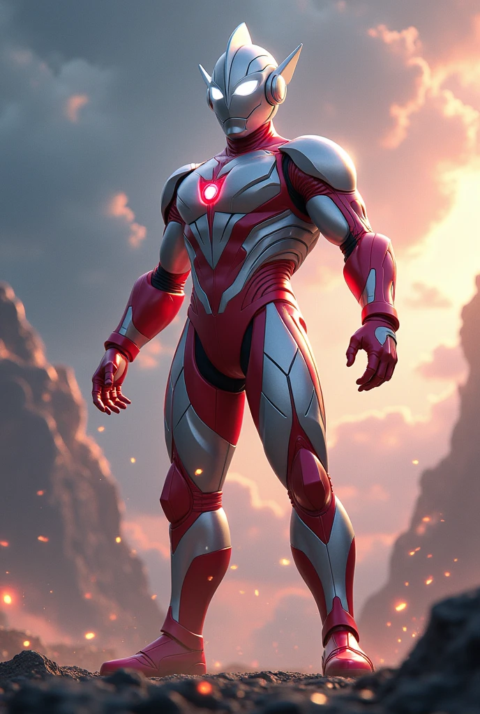 Ultraman Ribut 8K Octane, Image Fill, Super Detailed, Motion Lines ...
