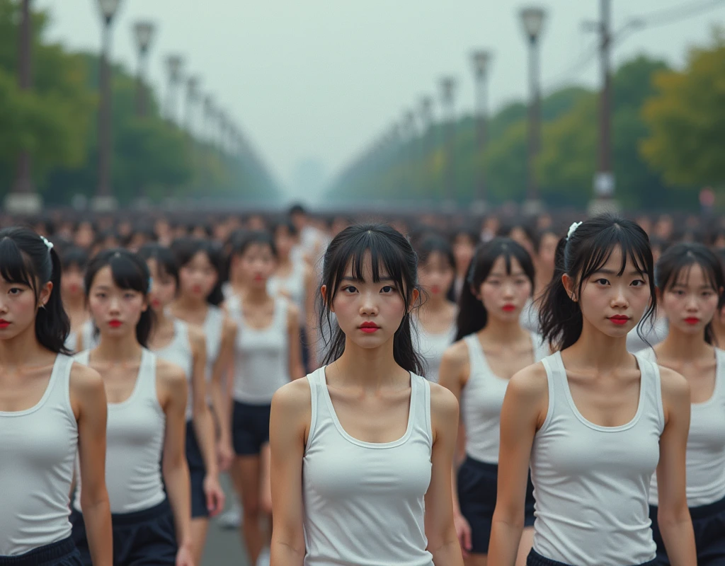 (Japanese Clone-girls=Myself), (Super Best masterpiece Clone - SeaArt AI