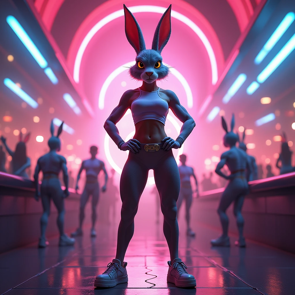 Rocky Rabbit female gender perfect appearance Rocky Rabbit with six ...