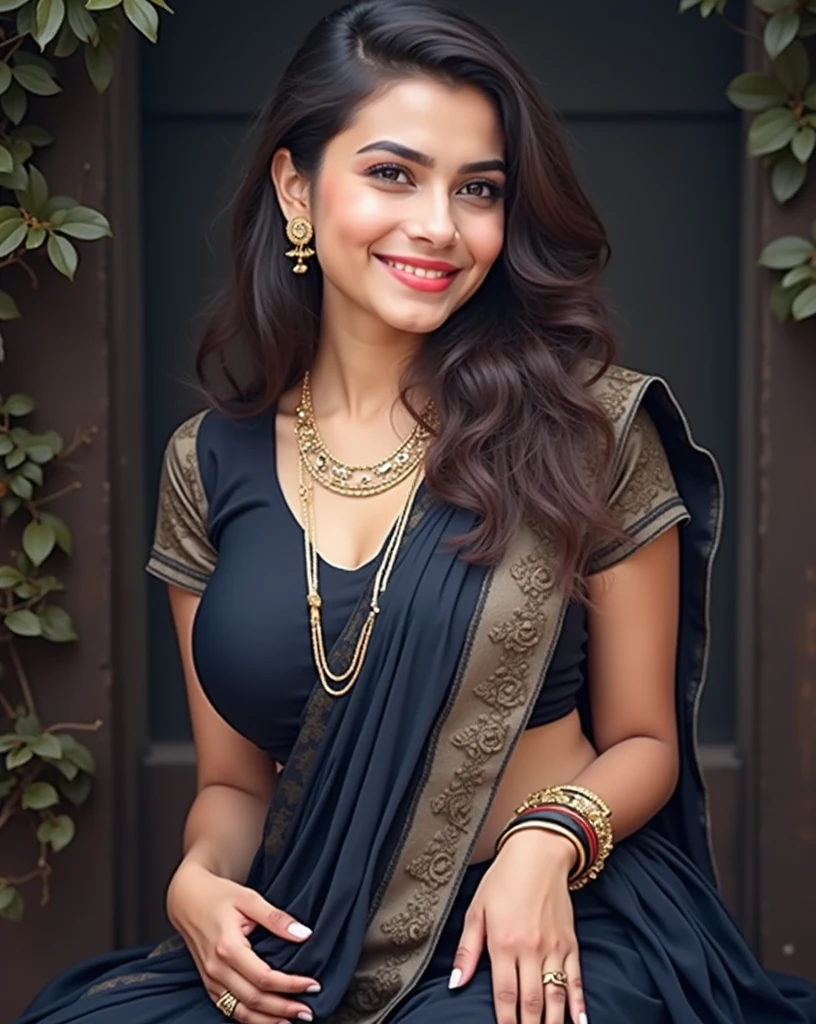 (((masterpiece))),(((a high resolution)))、(((8 K)))、(((beautiful indian ...