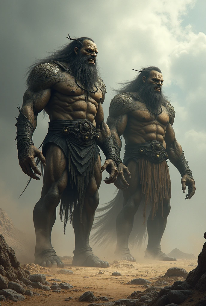 The real Gog and Magog - SeaArt AI