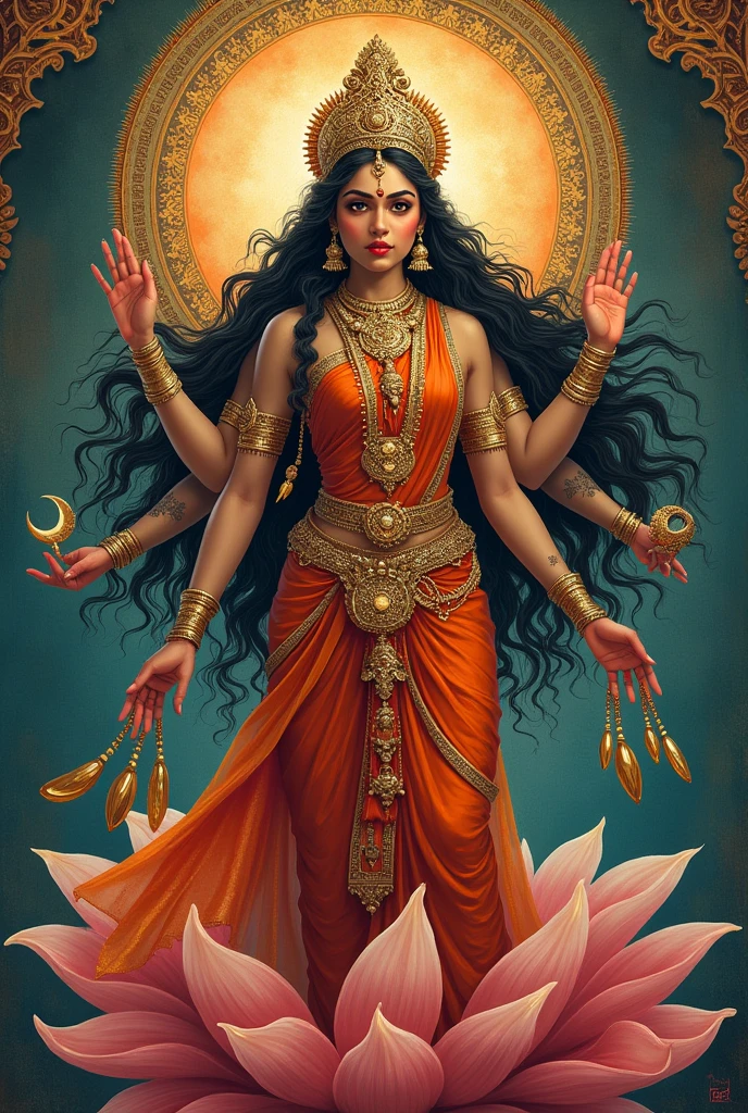 Full indian traditioned parvati devi - SeaArt AI