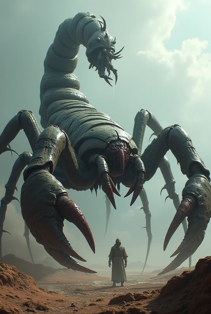 Beast Form: A giant scorpion with a massive stinger dripping with venom ...