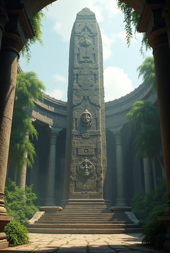 1000 year old shivling - SeaArt AI