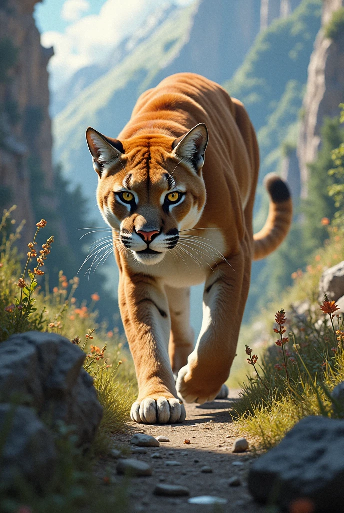 The puma represents strength, the agility and indomitable spirit of ...