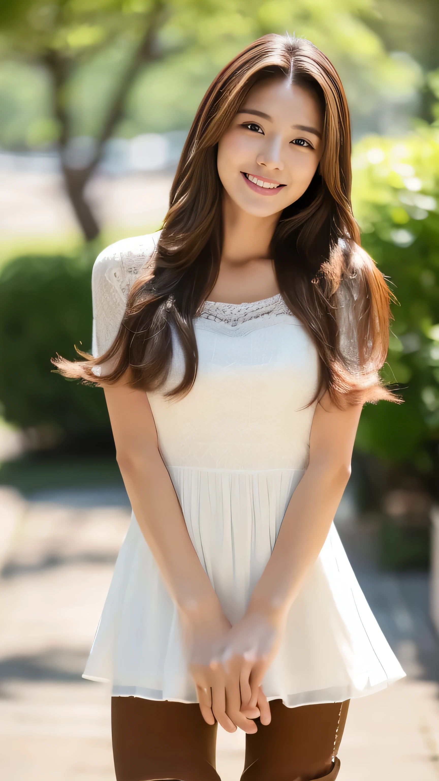((Highest quality, 8k, masterpiece: 1.3)), 1 girl, smile, whole body ...