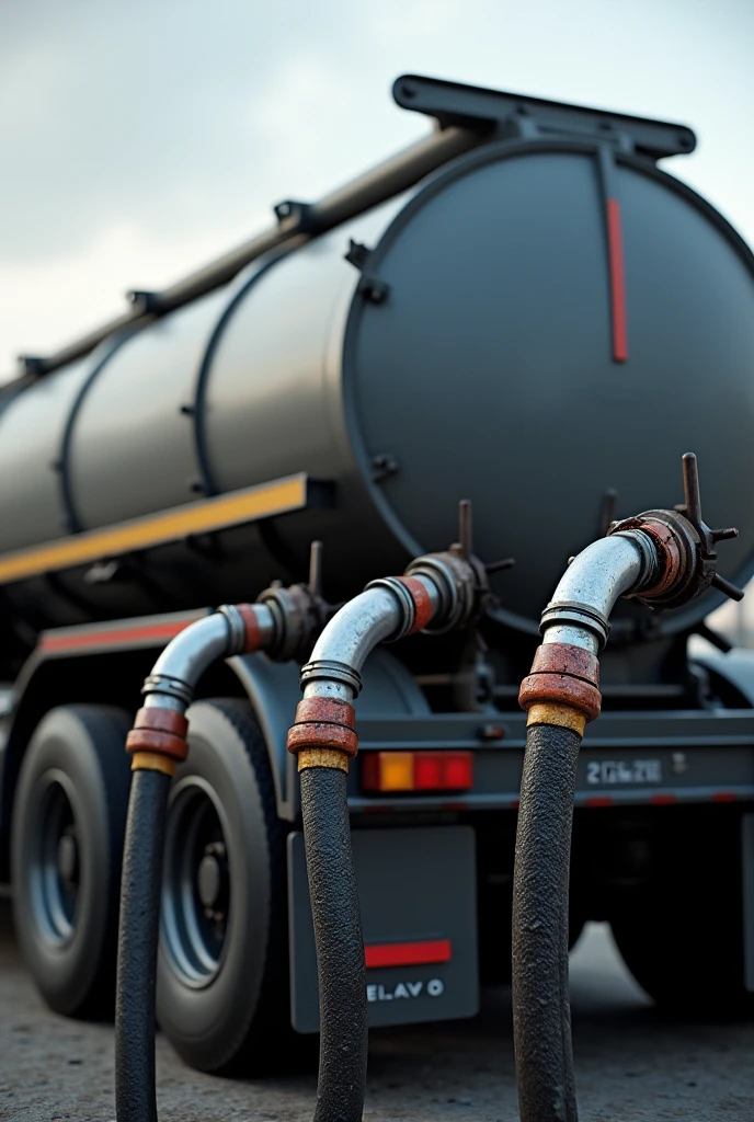 Diesel truck tank with filling diesel with 3 pipe truck images tank ...