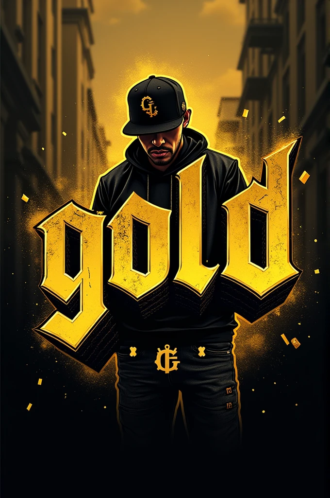 Draw me a rap genre logo for my Telegram channel profile, and let the ...