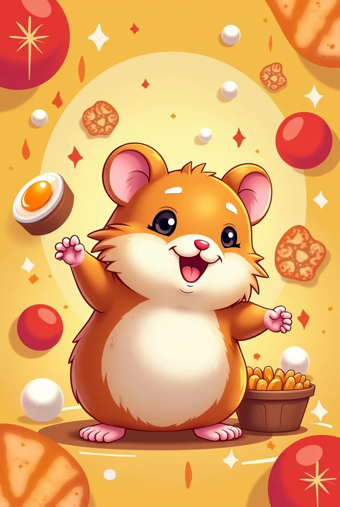 A new hot daily combo card of hamster - SeaArt AI