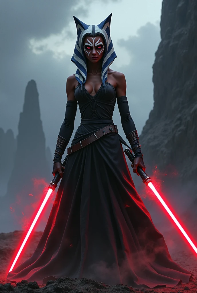 Ahsoka tano dark side - SeaArt AI