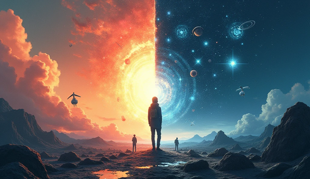 Create a drawing that illustrates both the positive and negative ...