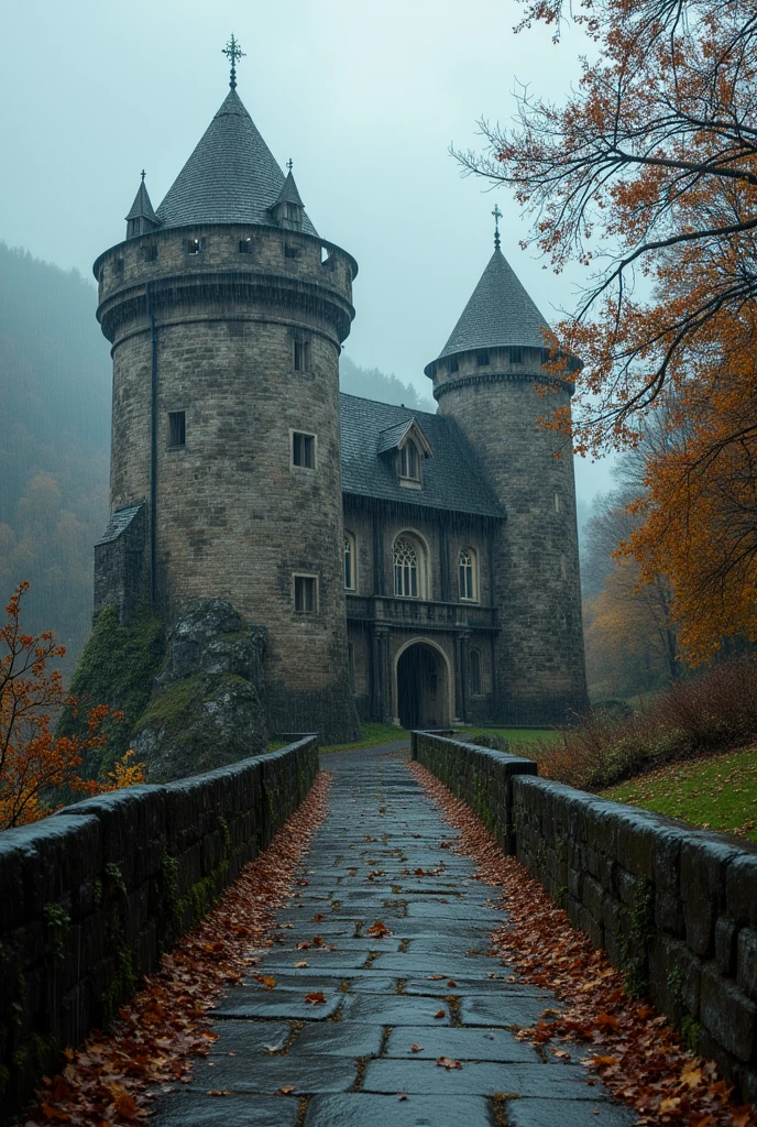 Rain Sounds for Sleeping in Autumn Castle | Relax, PTSD, Tinnitus ...