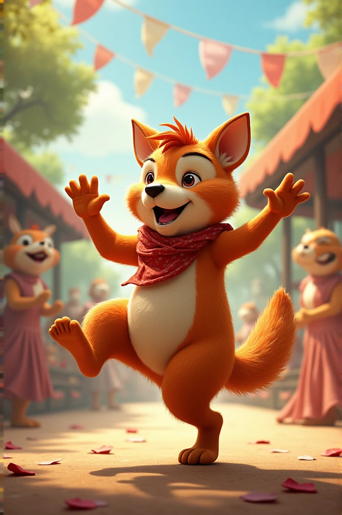 Stomp, stomp!) Move like a creature, have some fun, Dance around until ...