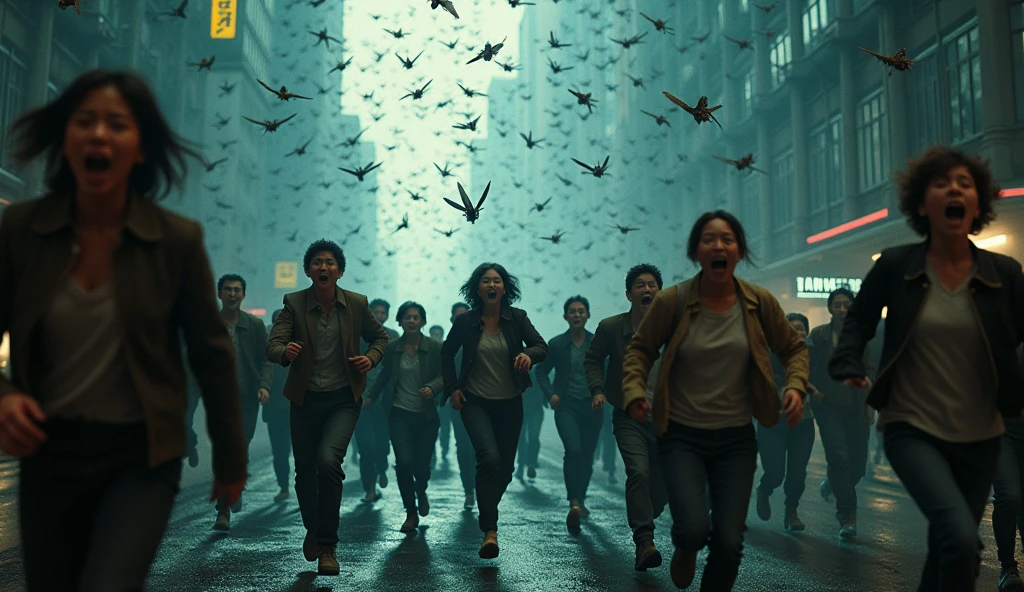 3d、Ultra HD、Front view、There is a shadow、The background is the city ...