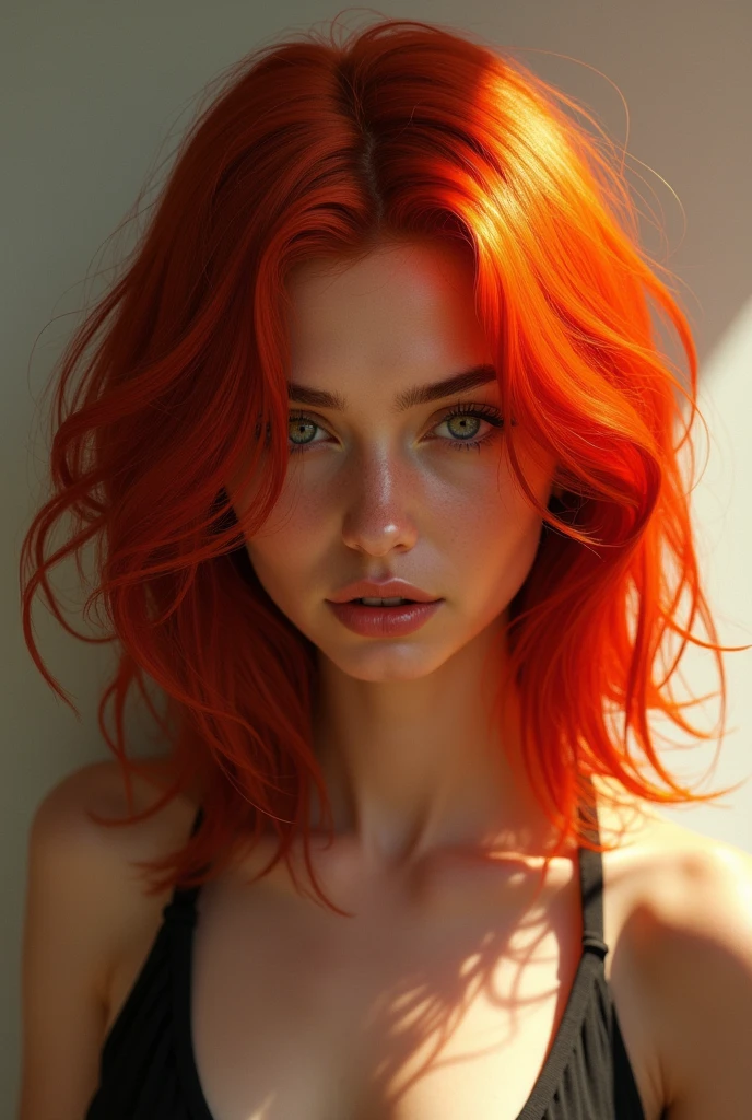 Your hair is red - SeaArt AI