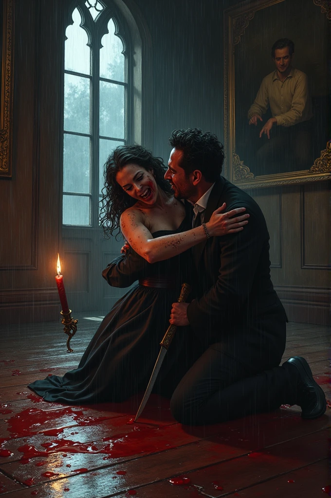 Grace poole attacking mason , cutting flesh from his shoulder by her ...