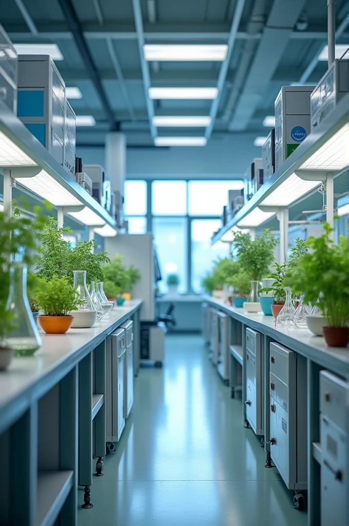 Plant tissue culture lab photo - SeaArt AI