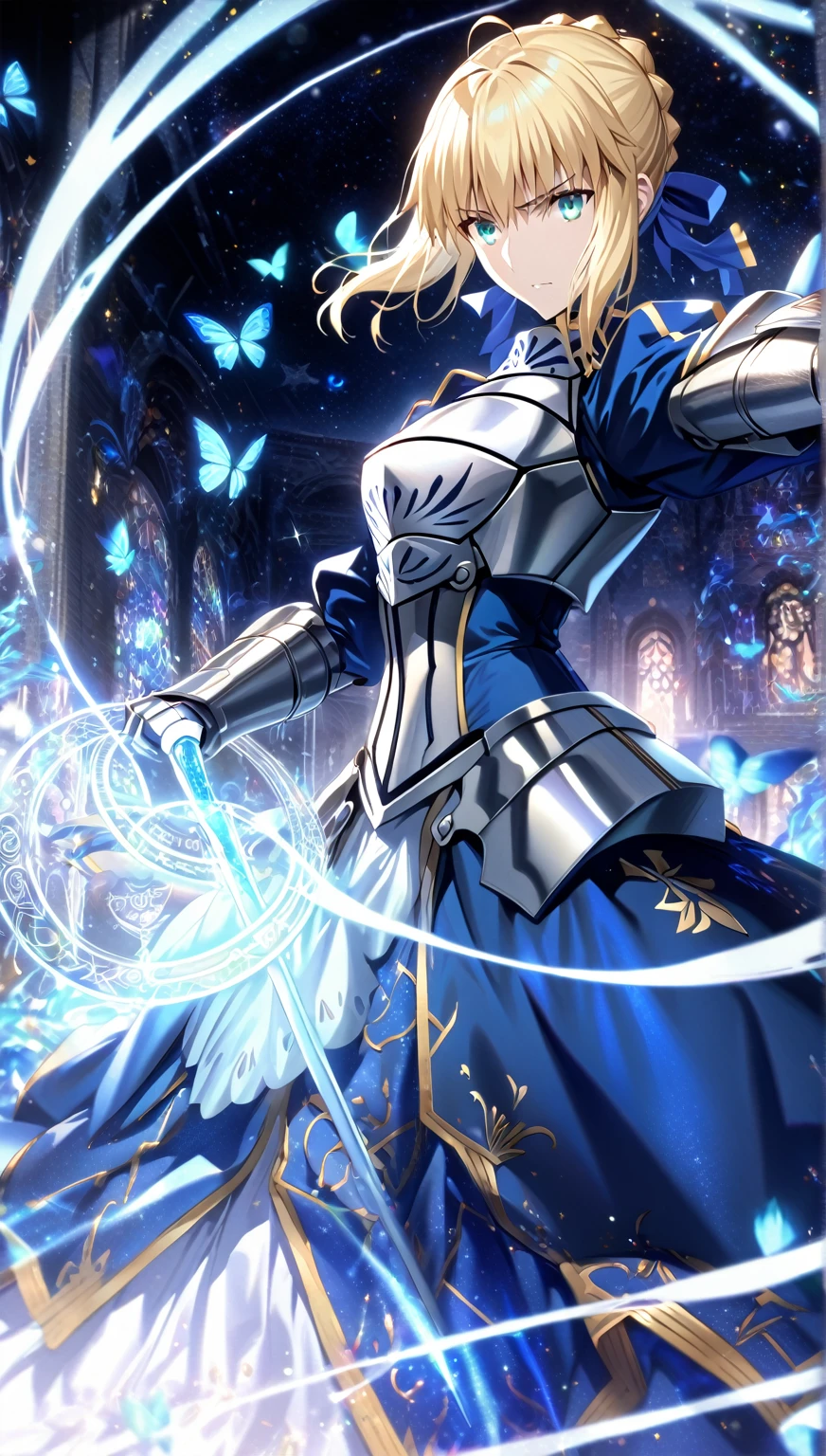 Absurdres, highres, ultra detailed, HDR, master piece, Artoria ...