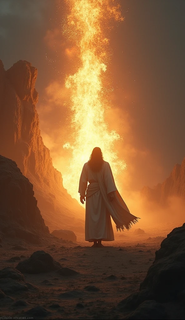 A sarça ardente, sacred ground, moses, divine presence, holiness ...