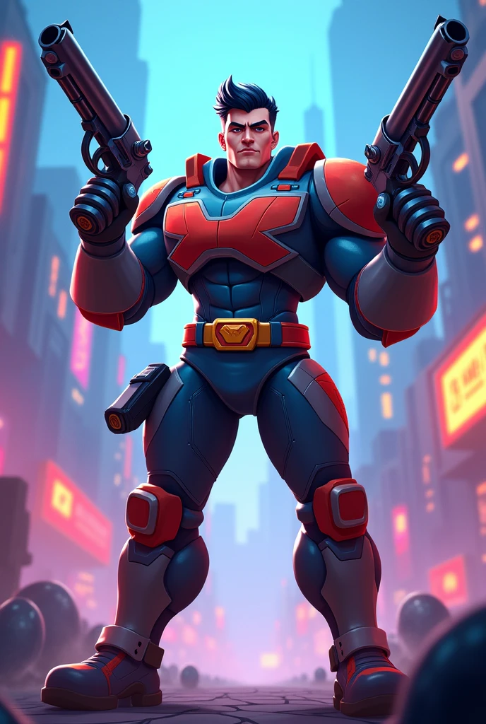 Make an art of the Colt corsair from Brawl Stars The game - SeaArt AI