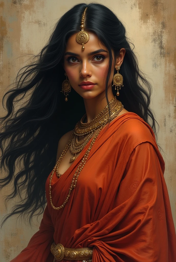 Draupadi, in the Mahabharata, is described as extraordinarily beautiful ...