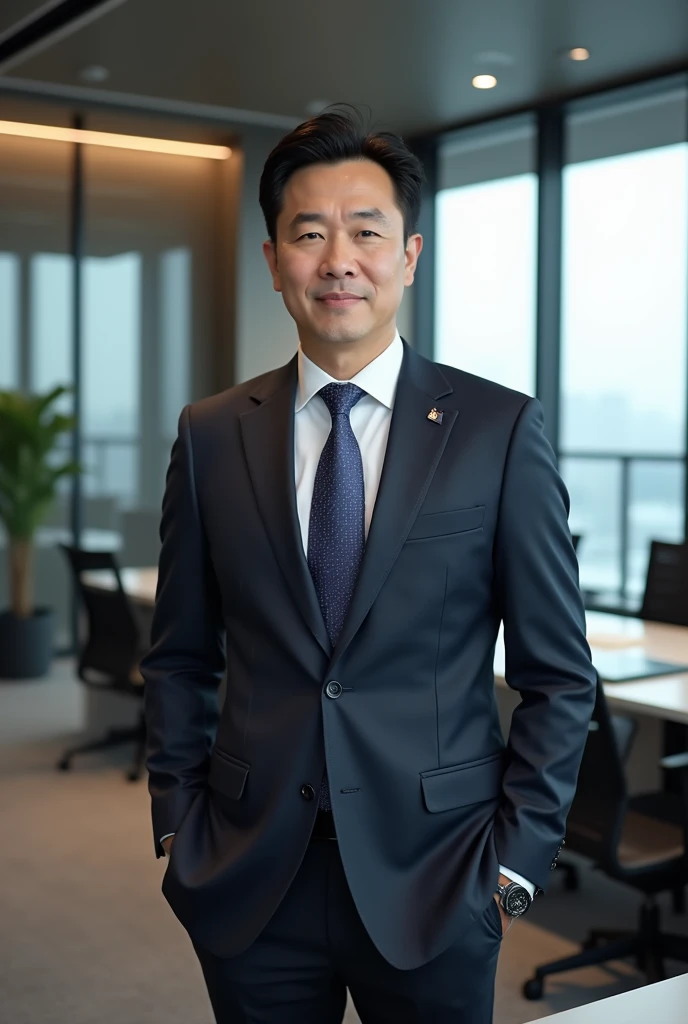 Korean business man pictures in office - SeaArt AI
