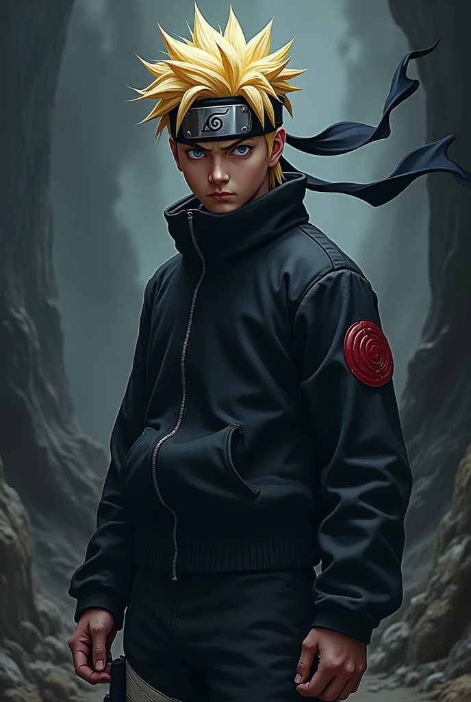 Black naruto wallpaper - SeaArt AI