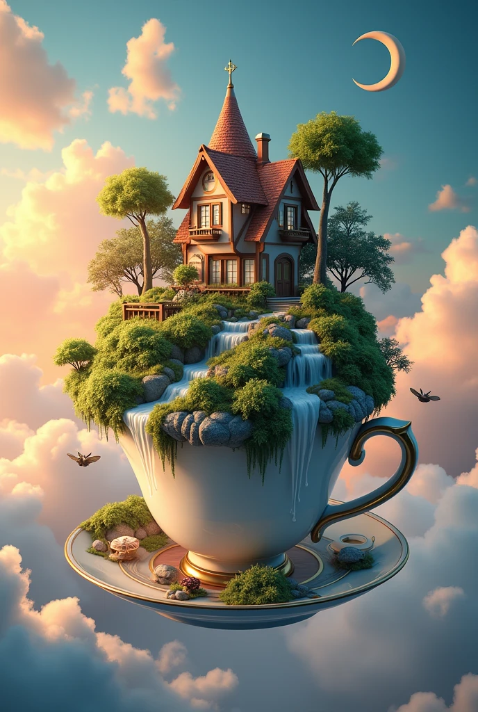 Rendered texture, smooth gradient of tones, hyper-realistic sharpness ...