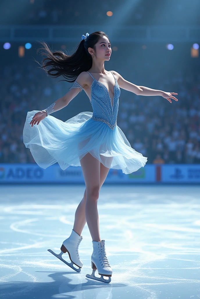 Driana: One with black hair, snow white skin and blue eyes Scene ...