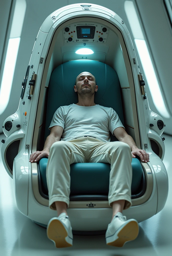 A machine capable of holding an entire human body ,an example an adult ...