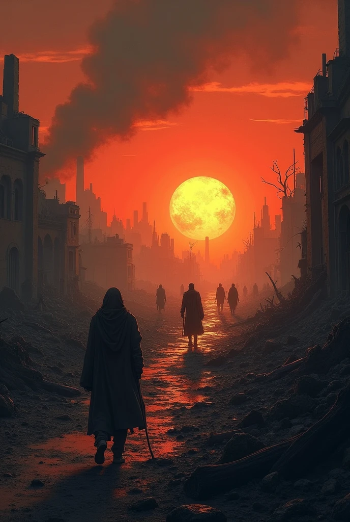 First the whole world reached hell due to the destructive fire of Allah ...