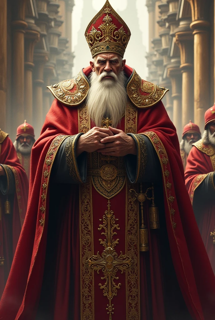 Warhammer 40K Imperium Pope - SeaArt AI