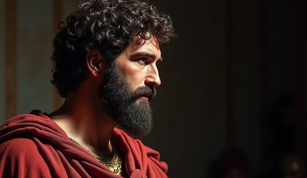 "A visually stunning, highly detailed portrait of Marcus Aurelius on ...