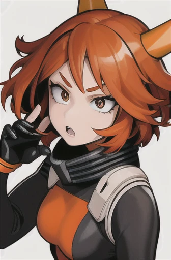 Horikoshi kouhei, adult woman, round face, brown almond shaped eyes - SeaArt AI